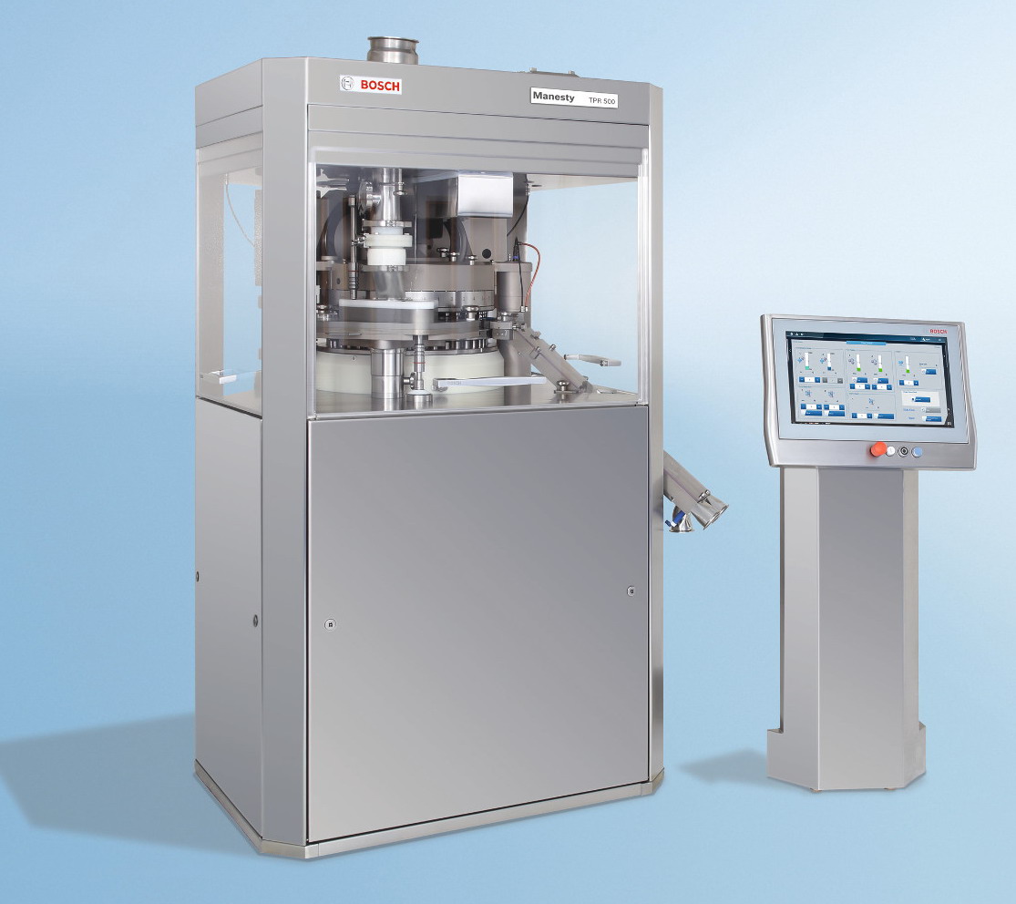 Bosch: the new Manesty TPR tablet press range | Packagingspace.net