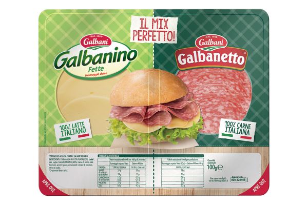 Galbani: una confezione, due vaschette | Packagingspace.net