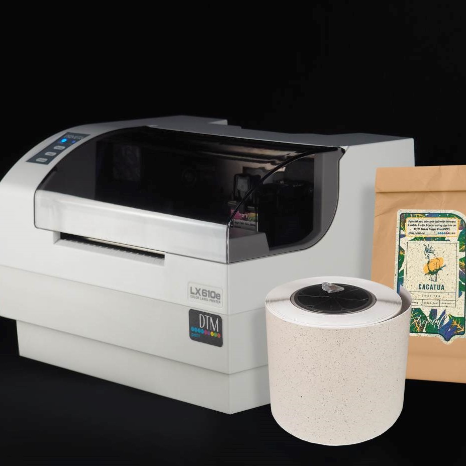 LX610e Pro, stampa e fustella le etichette in un unico processo ...
